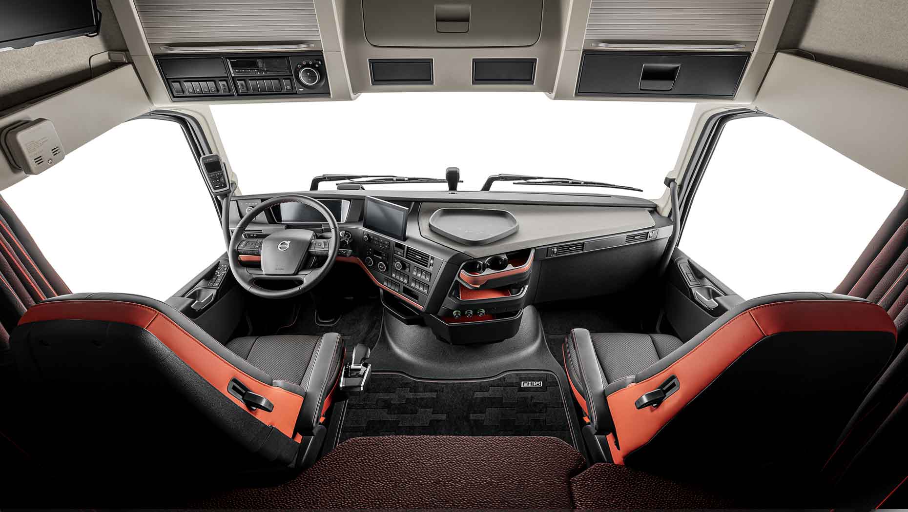 The updated Volvo FH cab interior: built with the driver in mind ...